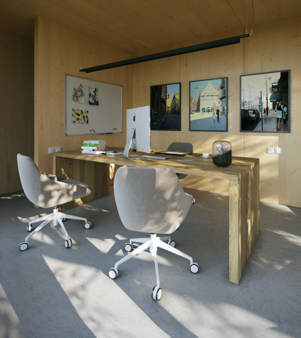 Geïsoleerd prefab tuinkantoor van Tuinkantoor24.nl